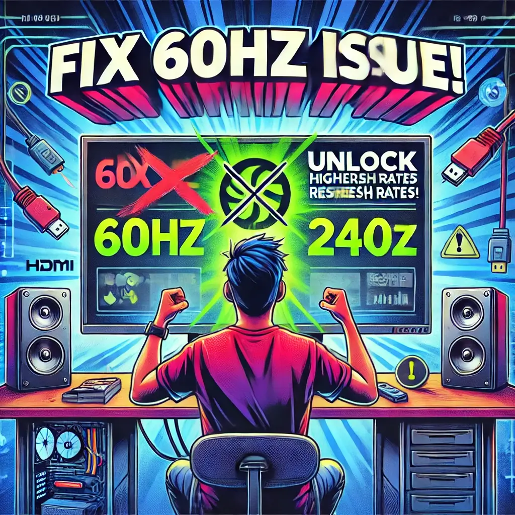 Why Is My Monitor Stuck at 60Hz and How to Fix It? - Levine Tech Talks